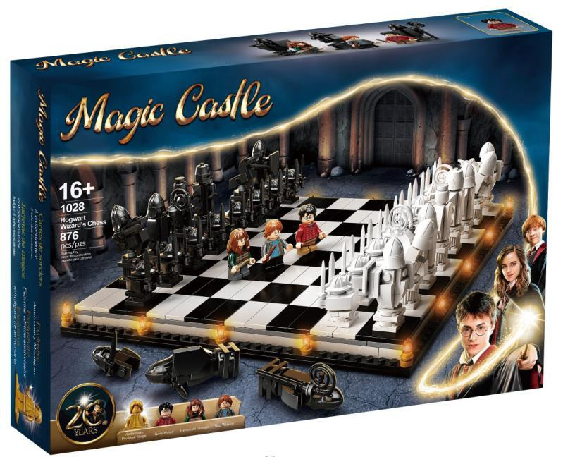 Đồ chơi cờ vua lắp ráp Mô hình Bộ cờ vua Harry Potter